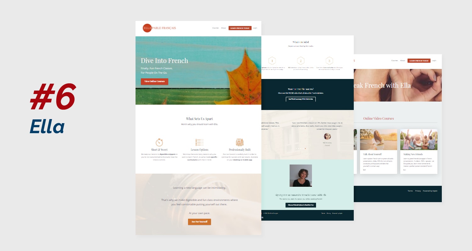 13 Best Kajabi Examples: Websites, Landing Pages